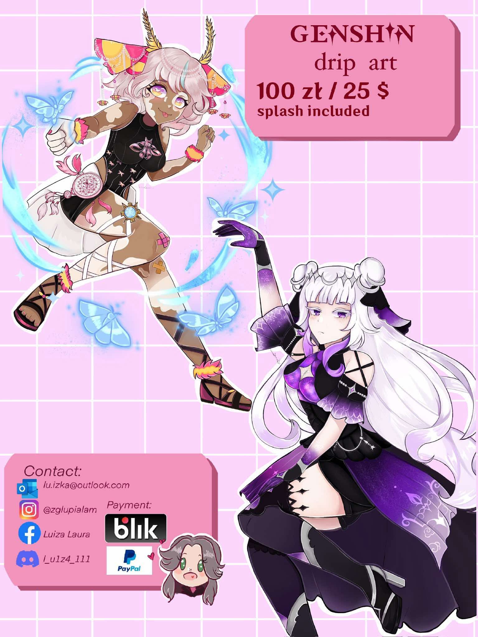 GENSHIN DRIP COMMISIONS! Genshin Impact | HoYoLAB