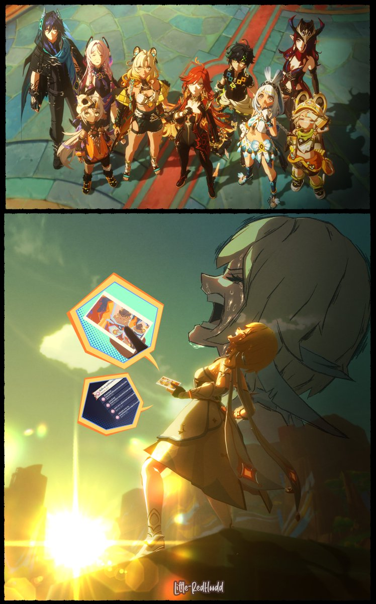 Sanity Restored... (By @LittleRedhoodd) Genshin Impact | HoYoLAB