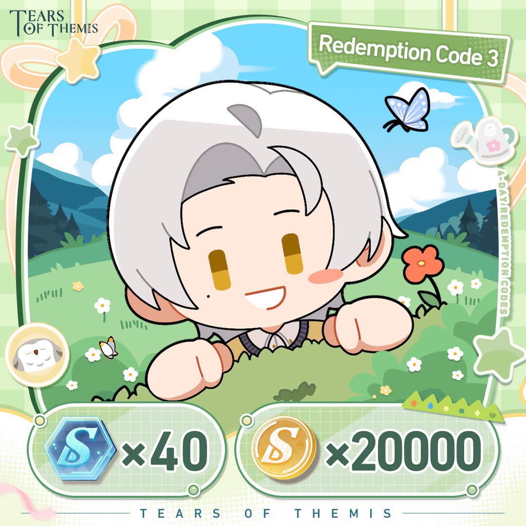 Spring Day Rewards Redemption Code 3-R6M787WLMA Tears of Themis | HoYoLAB