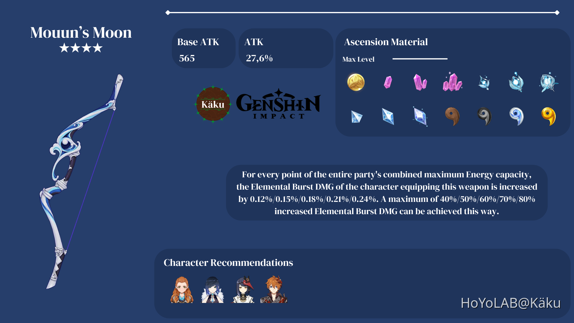 Mouun's Moon - Weapon Guide Genshin Impact | HoYoLAB