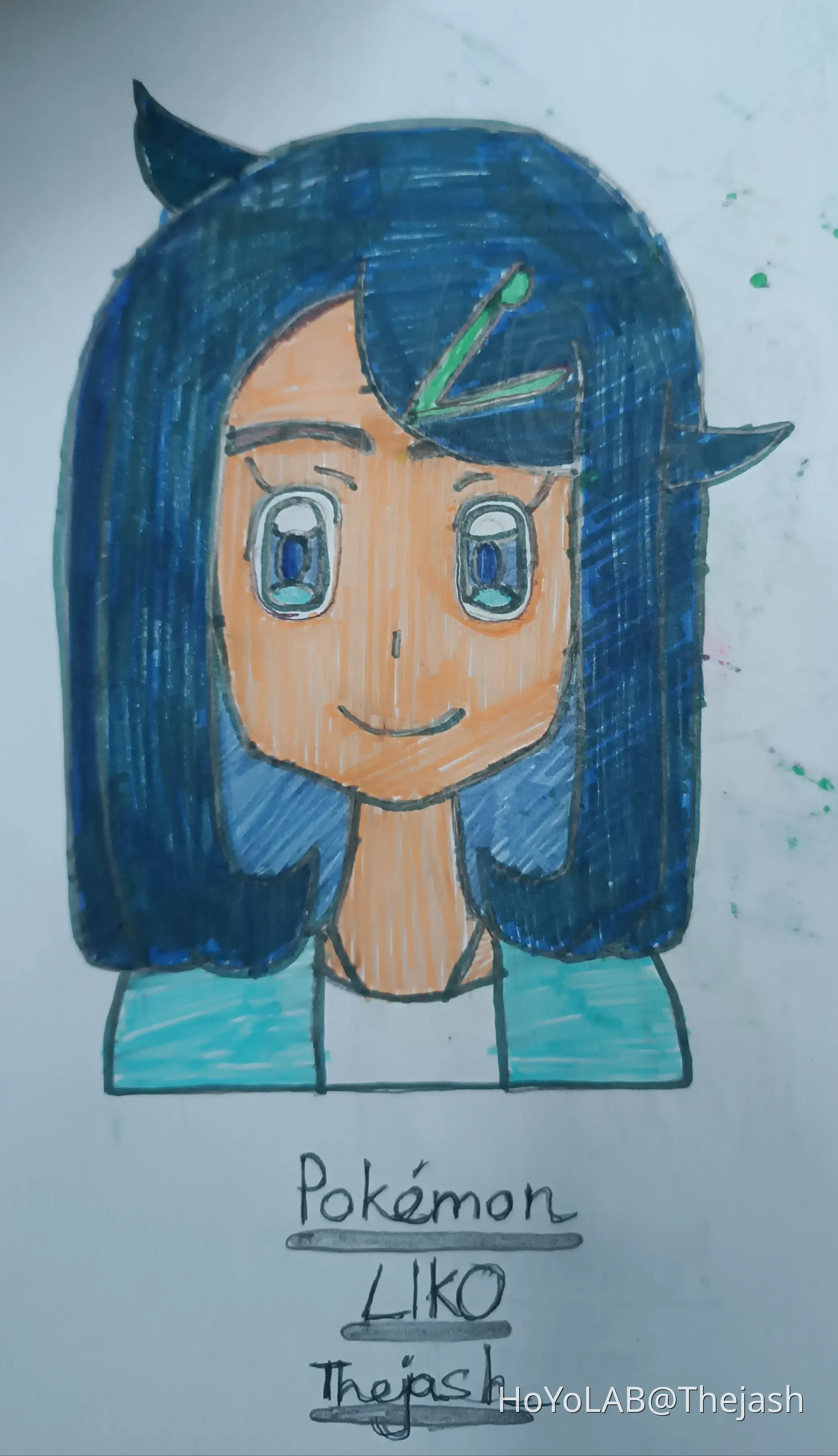 I drew LIKO from Pokémon Horizons. Genshin Impact | HoYoLAB