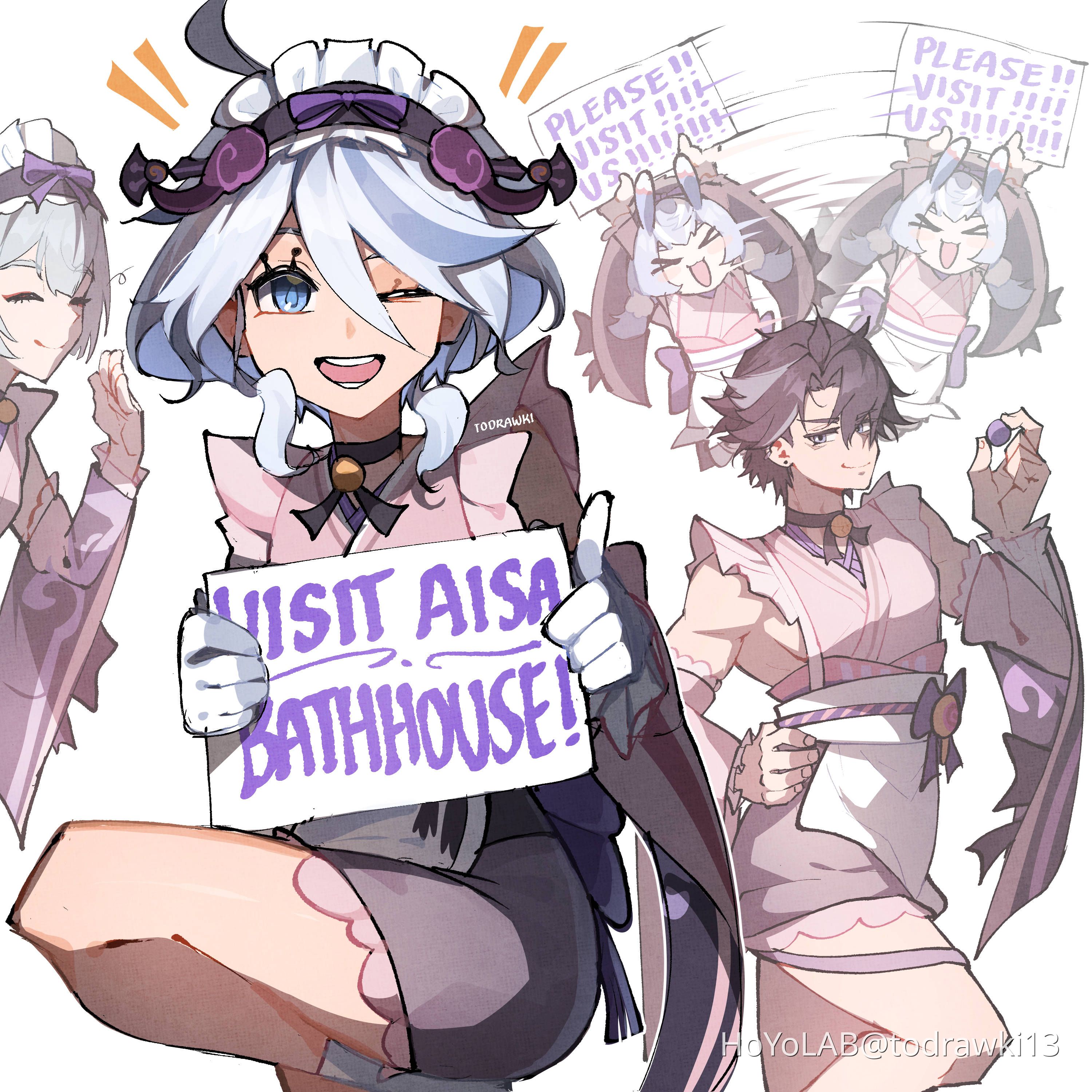 please come visit aisa bathhouse! Genshin Impact | HoYoLAB