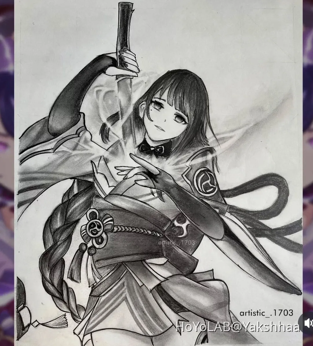 Raiden Ei ⚡ Genshin Impact | HoYoLAB