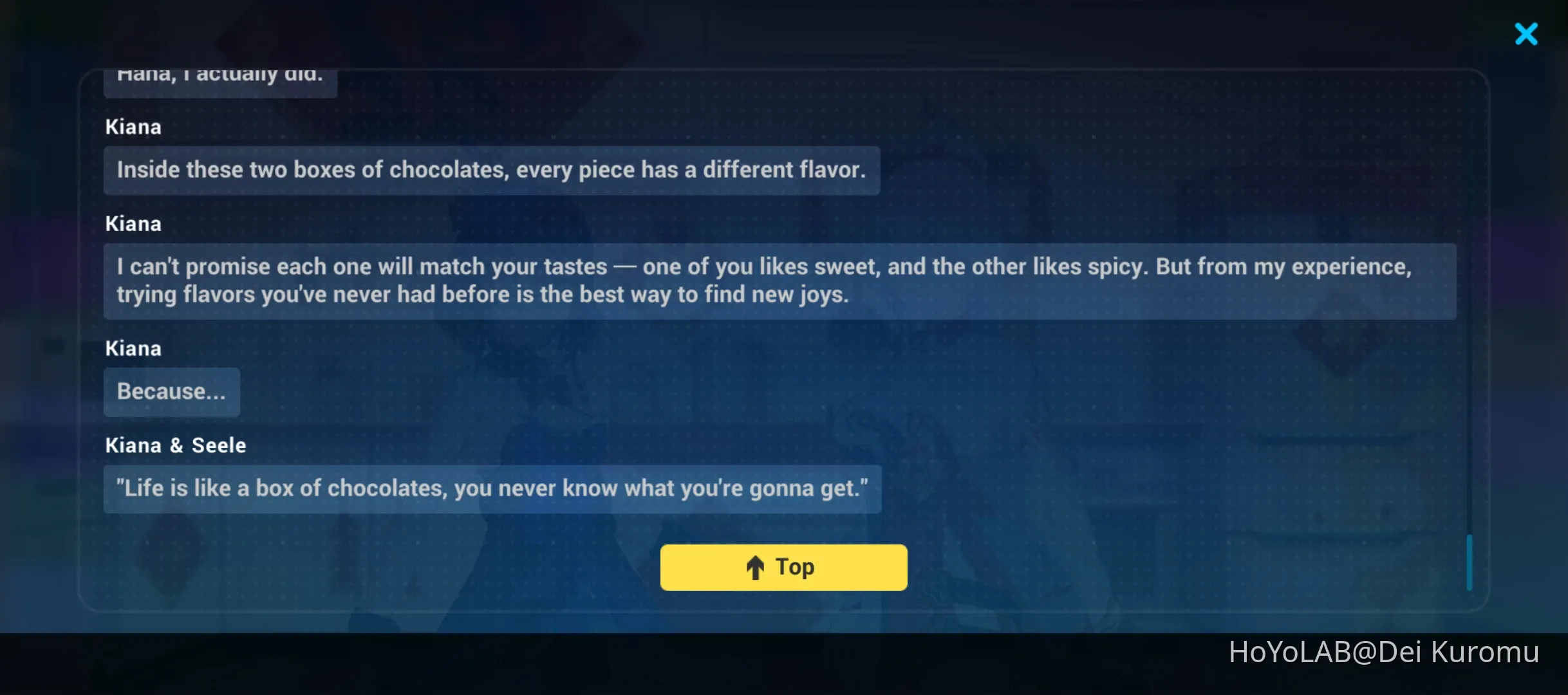 Forrest Gump reference in HI3 Honkai Impact 3rd | HoYoLAB