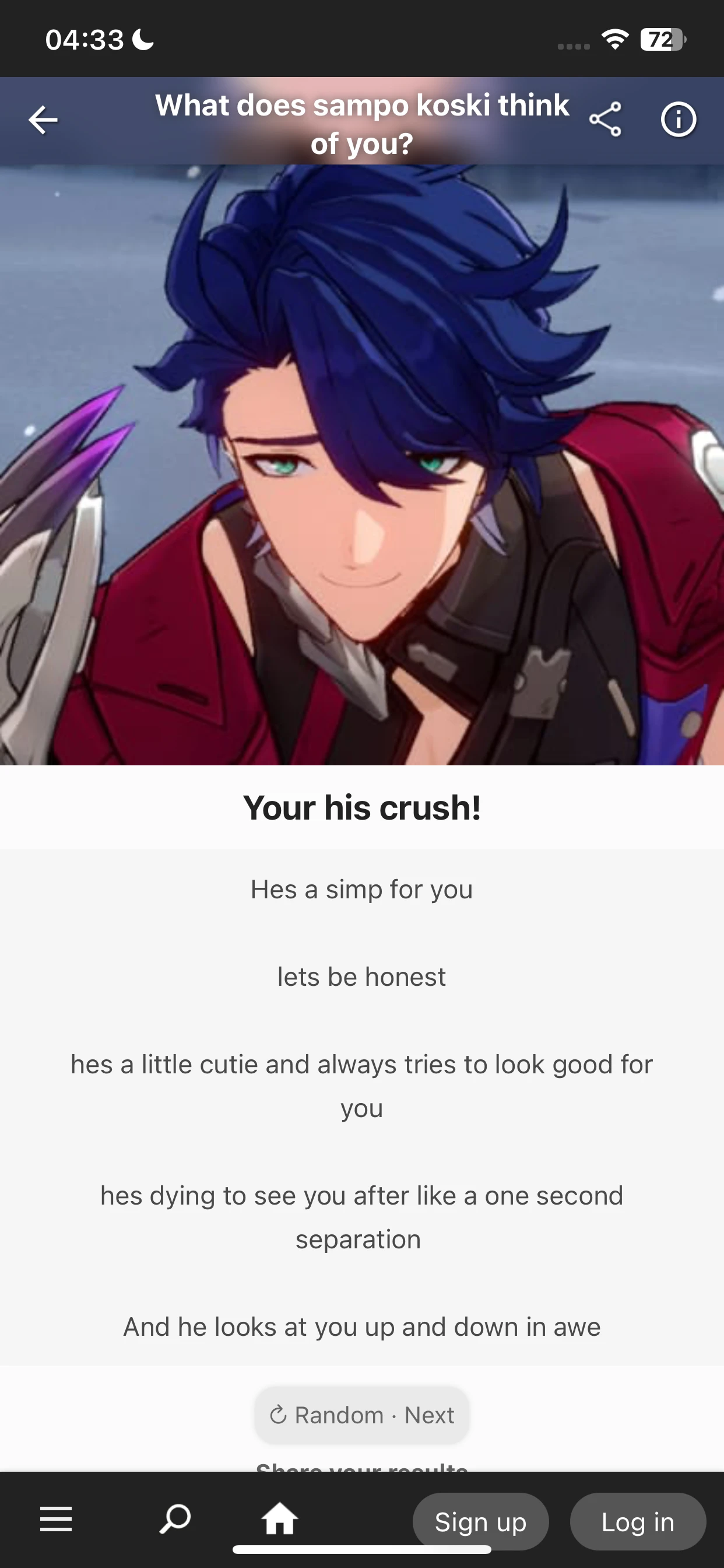 Sampo Quotev Quizzes Honkai: Star Rail | HoYoLAB