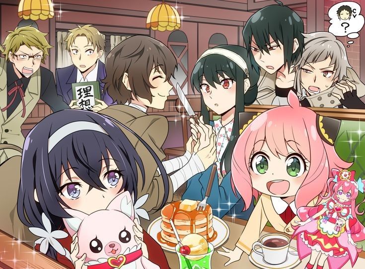 You have to be joking! there is a Bsd spy x family crossover! | HoYoLAB