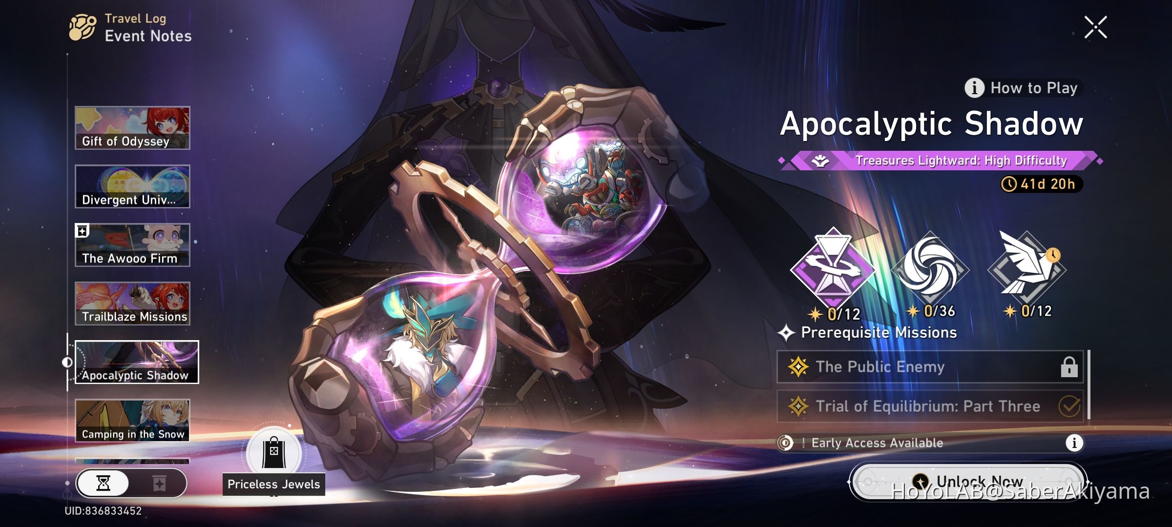 Apocalyptic Shadow update reset! Honkai: Star Rail | HoYoLAB