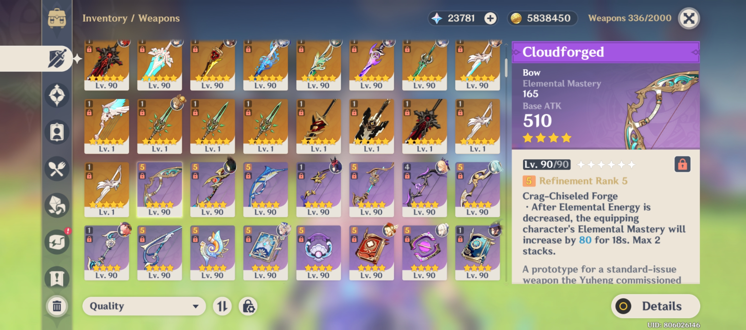 Event weapons collection Genshin Impact | HoYoLAB