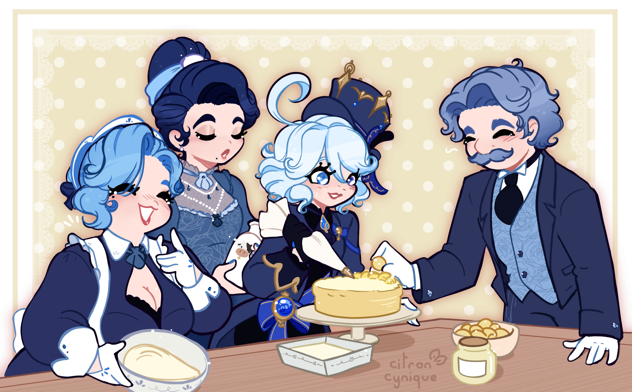 Baking with the Salon Solitaire Genshin Impact | HoYoLAB