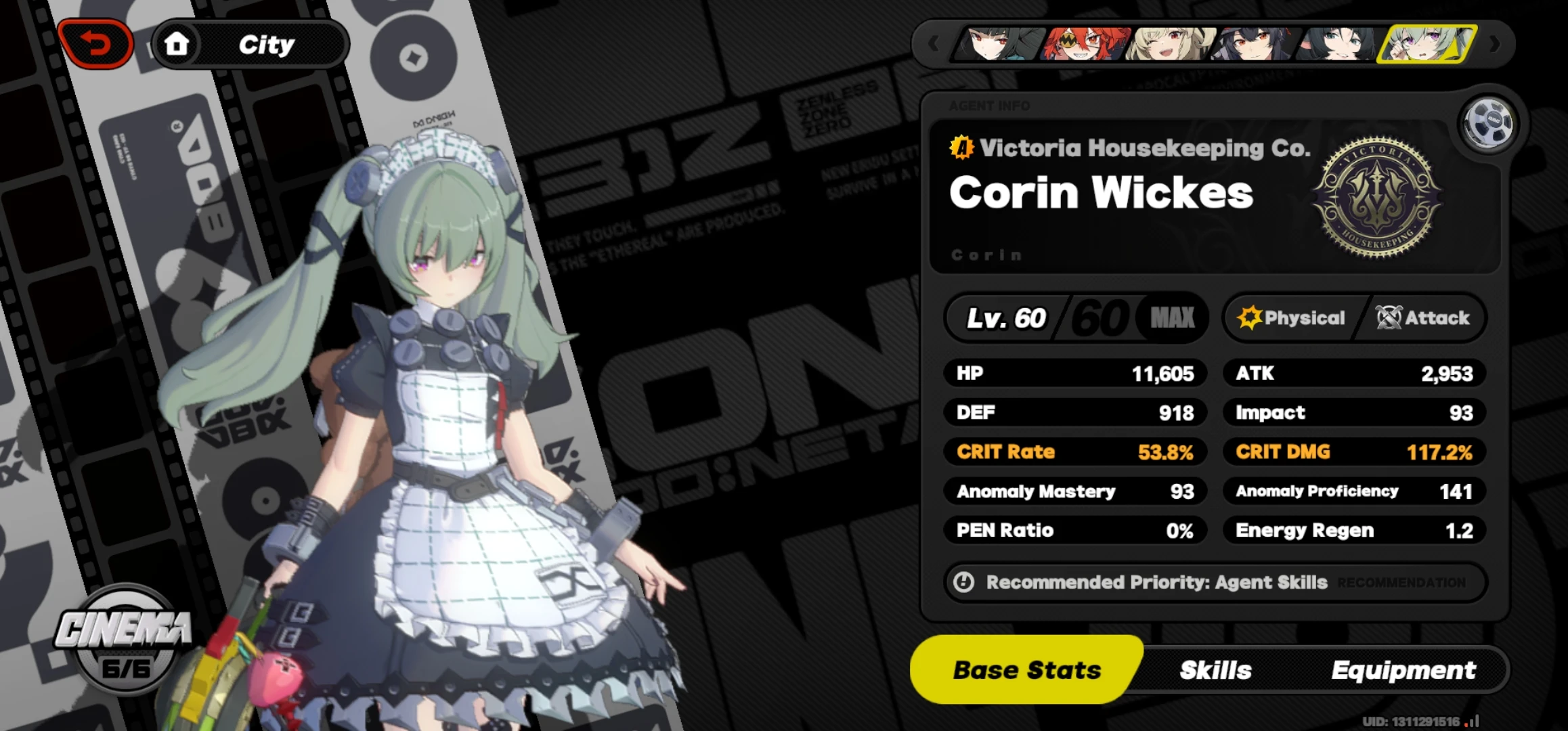 Corin build Zenless Zone Zero | HoYoLAB