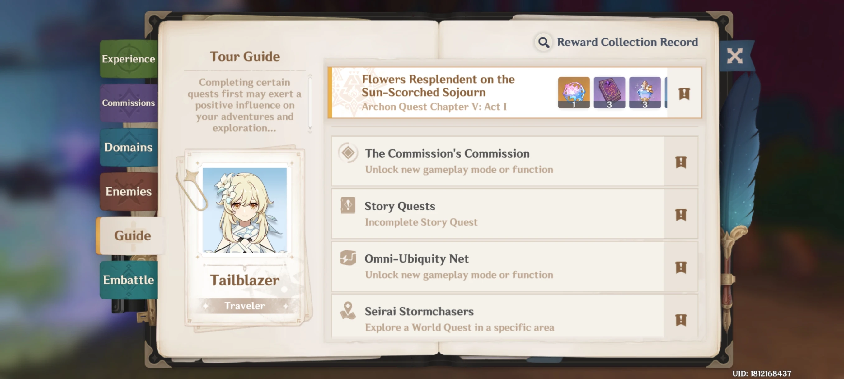 My Fontaine and half sumeru archon quest reward got doomed ? Genshin Impact | HoYoLAB