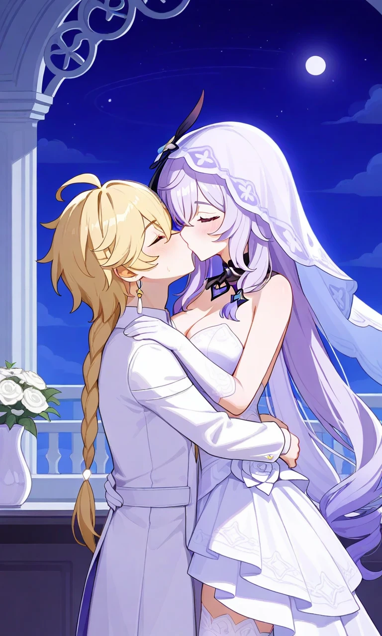 Aether & Black Swan (PixAI) Genshin Impact | HoYoLAB