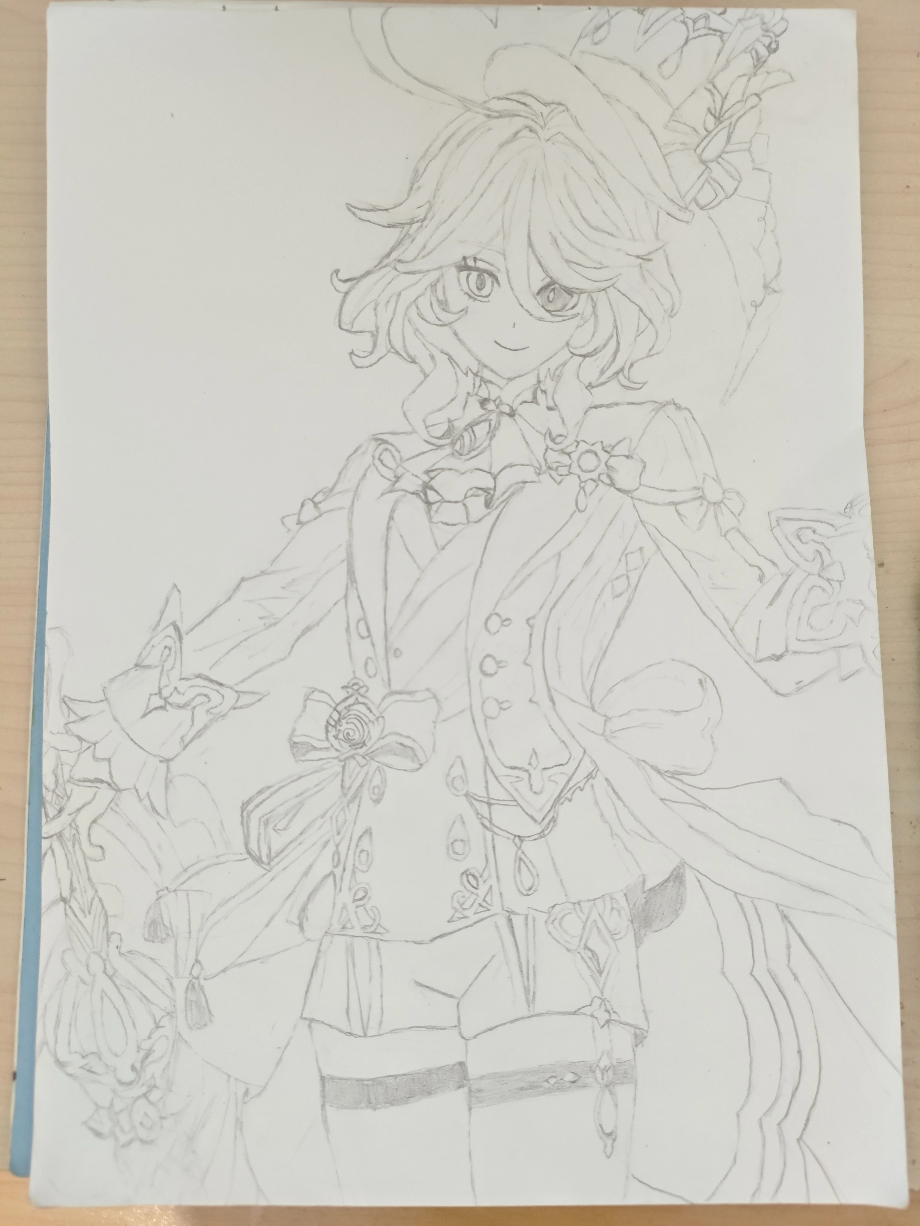 Furina Drawing! Genshin Impact | HoYoLAB