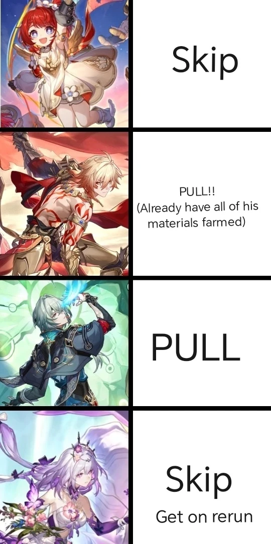 HSR pulling plan Honkai: Star Rail | HoYoLAB