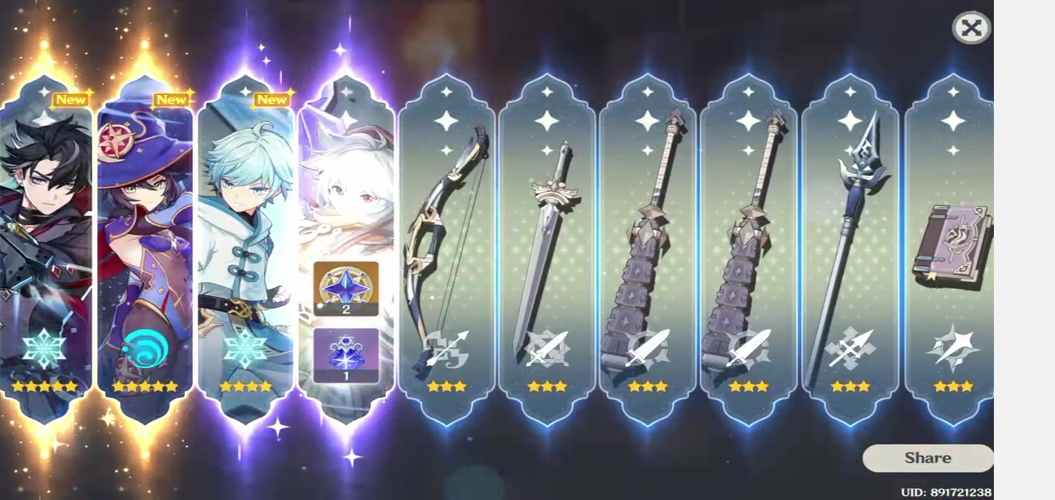 My first Double and Wriothesley's sign! Genshin Impact | HoYoLAB