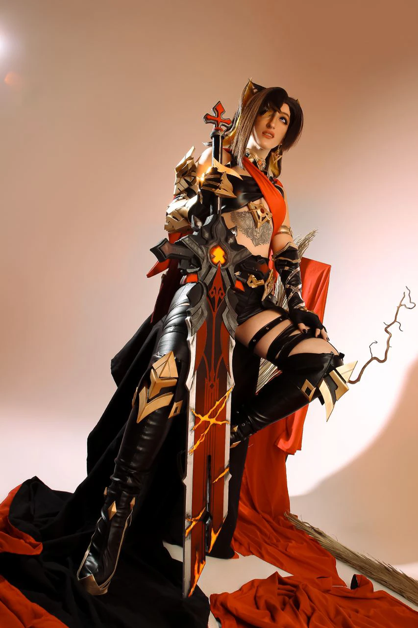 Dehya is my fav from Sumeru 💓 cosplay by me Genshin Impact | HoYoLAB