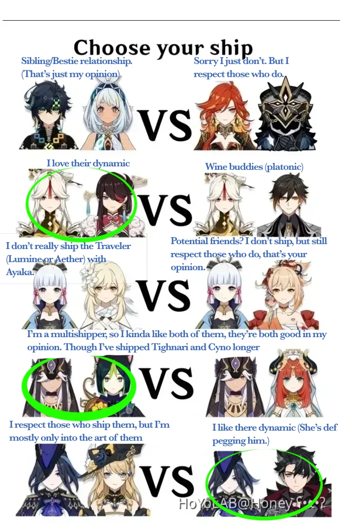 Genshin ship chart (Be respectful) Genshin Impact | HoYoLAB