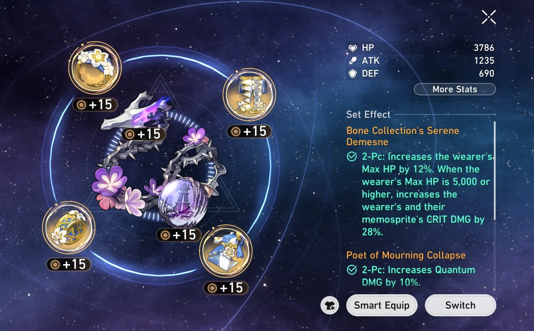 Relic farming for Castorice (For Crit 100%) Honkai: Star Rail | HoYoLAB