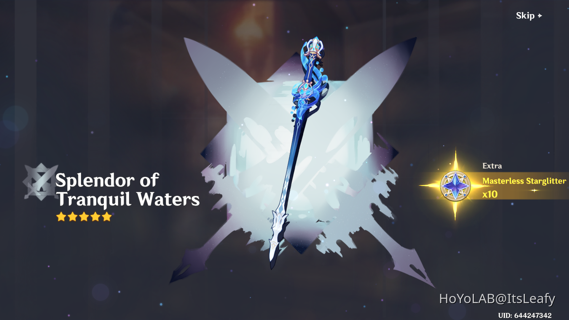 FURINA WEAPON Genshin Impact | HoYoLAB