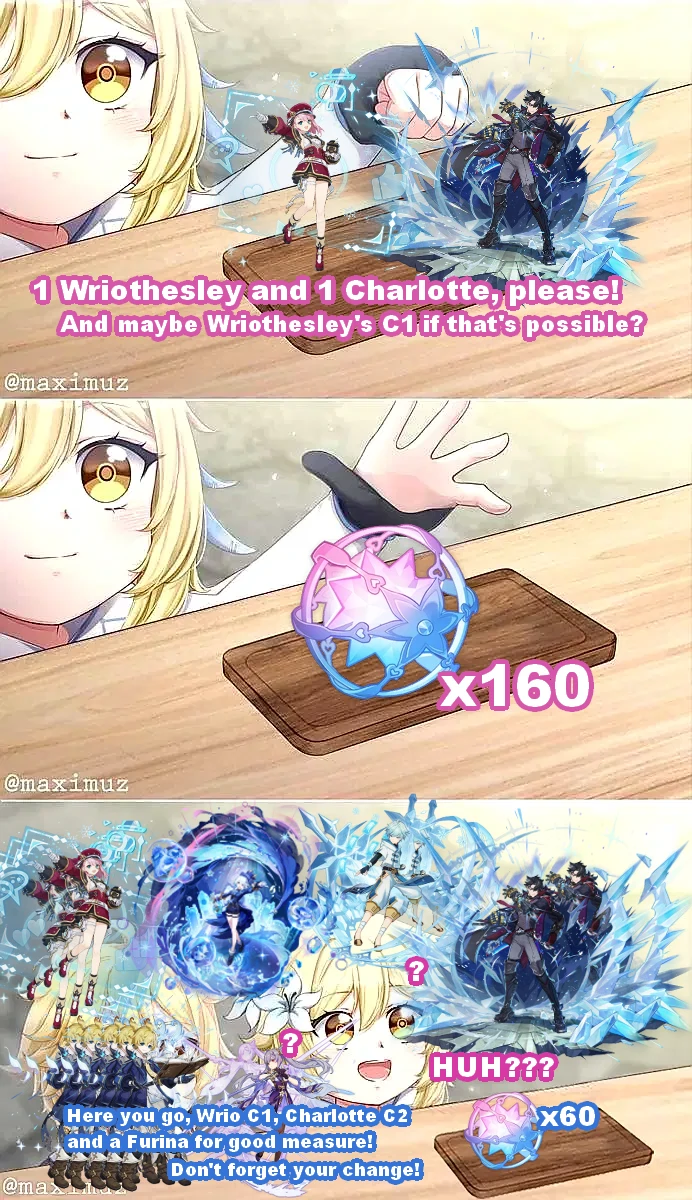 How my pulls went Genshin Impact | HoYoLAB