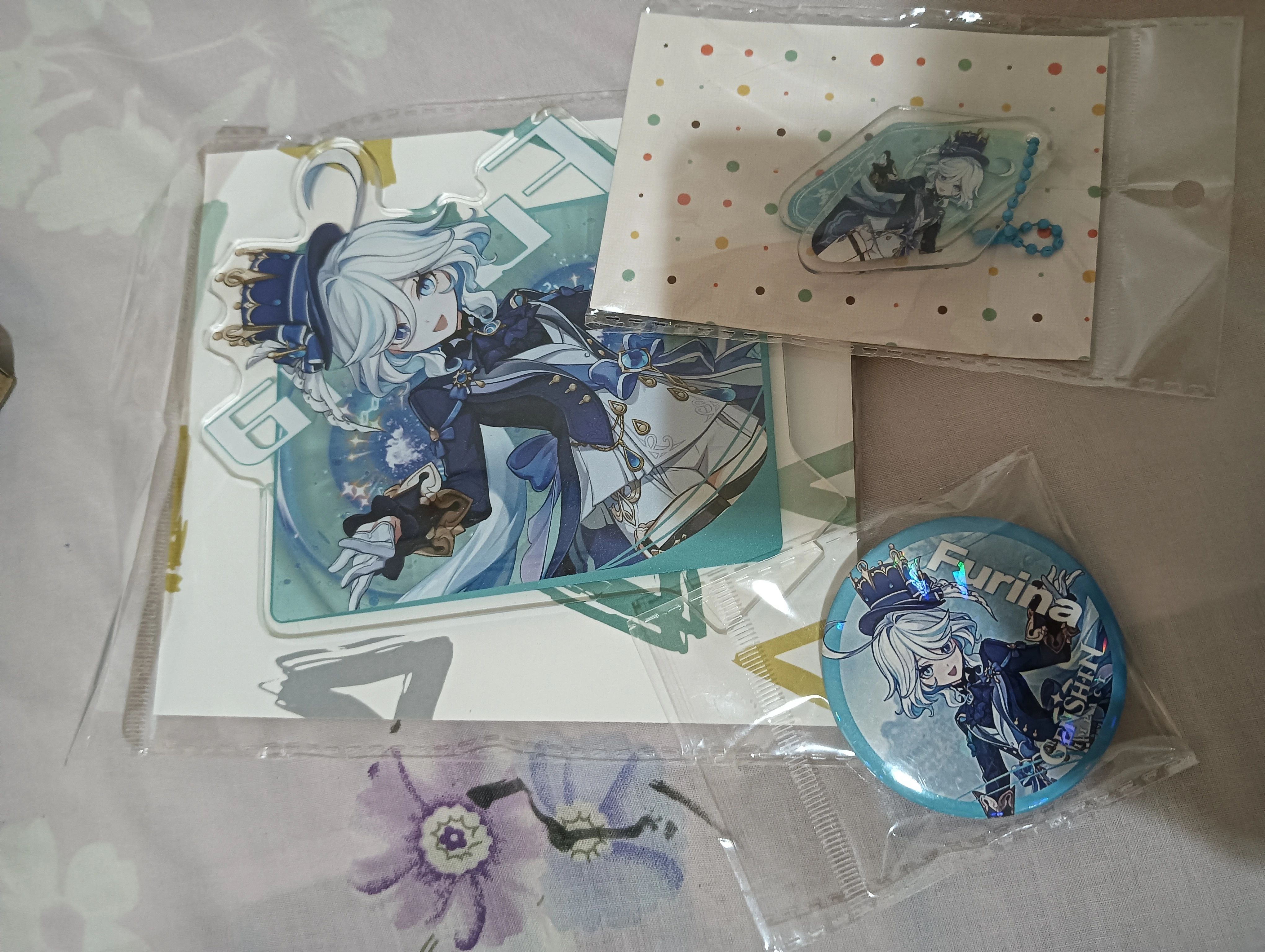 FURINA MERCH FROM MY FRIEND?! Genshin Impact | HoYoLAB