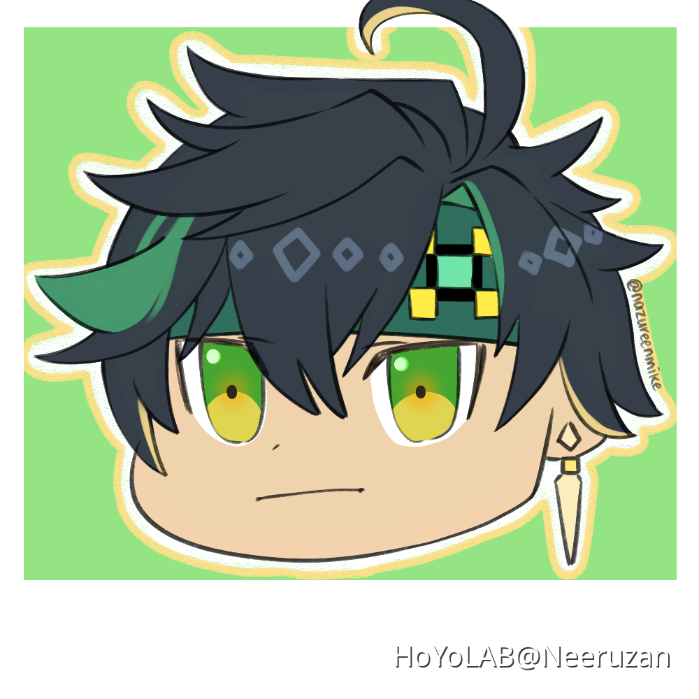 Simple chibi of Kinich! Genshin Impact | HoYoLAB