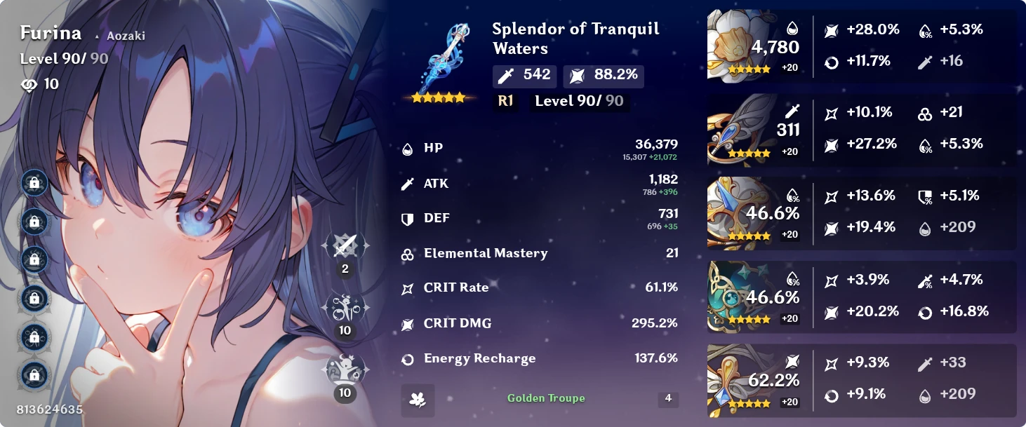 Duarr 50-100k Genshin Impact | HoYoLAB