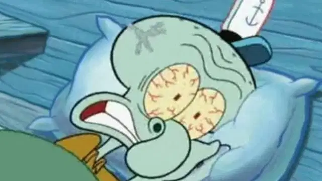 squidward angry