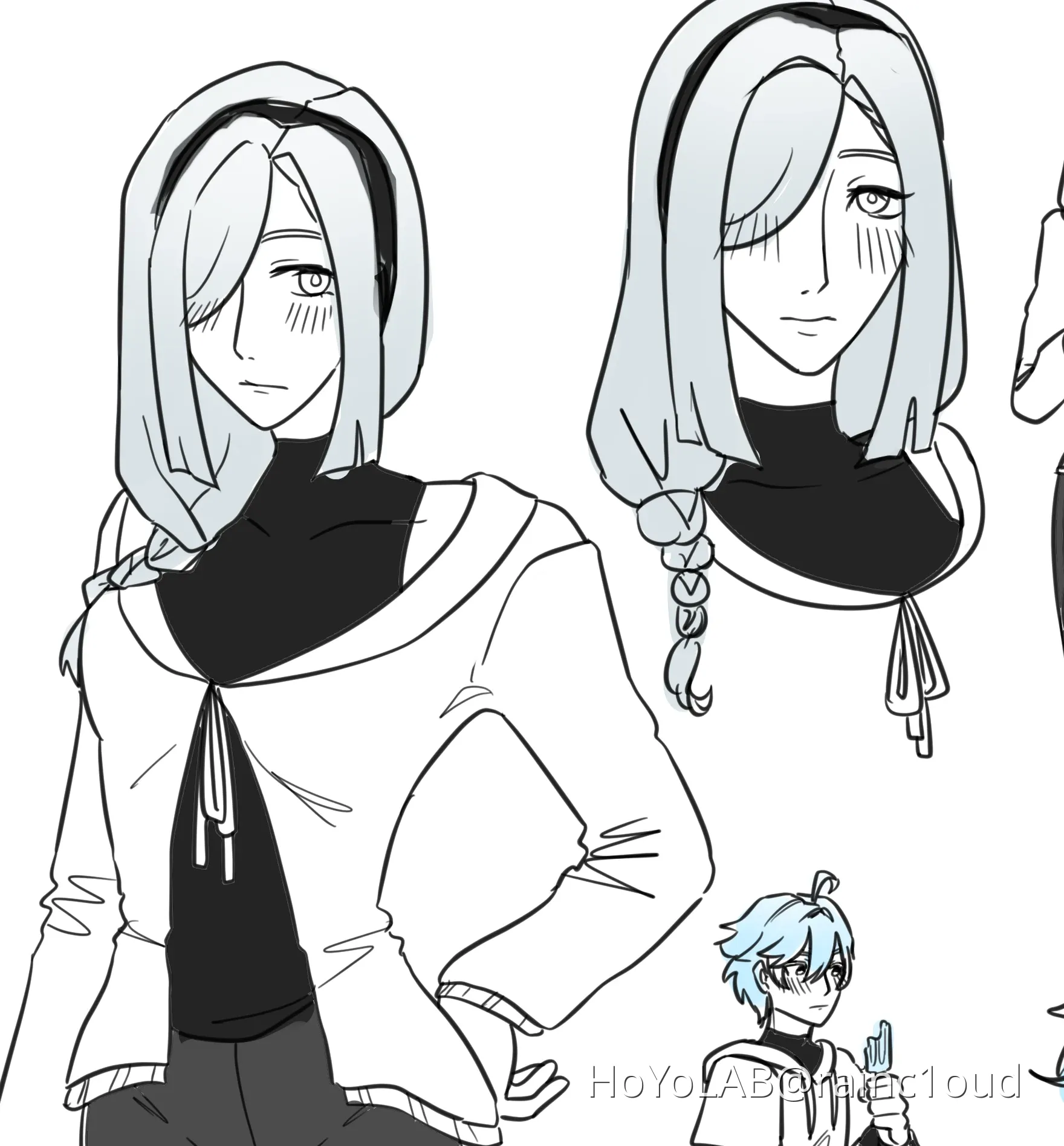 modern shenhe and chongyun : ) (+xingqiu) Genshin Impact | HoYoLAB