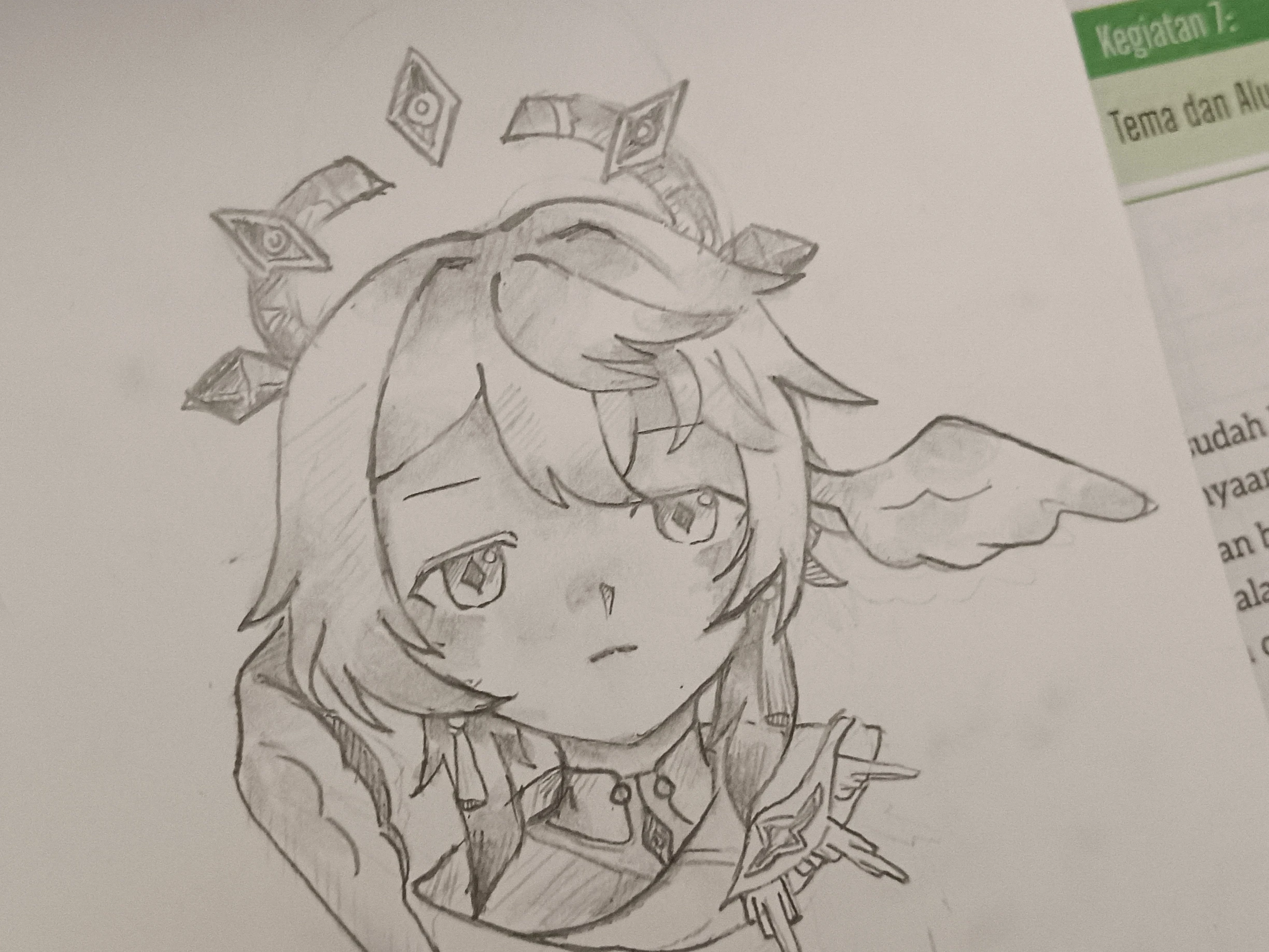 New sketchbook so I decided to draw Sunday Honkai: Star Rail | HoYoLAB