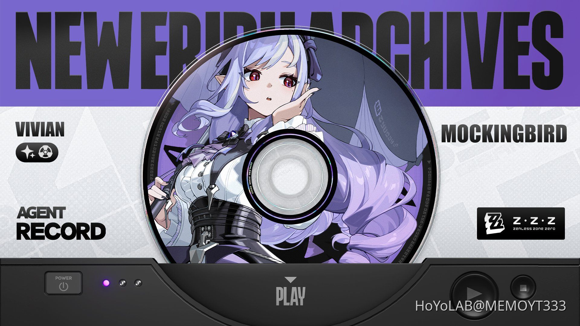 VIVIAN New Agent (Mockingbird) Zenless Zone Zero Zenless Zone Zero ...