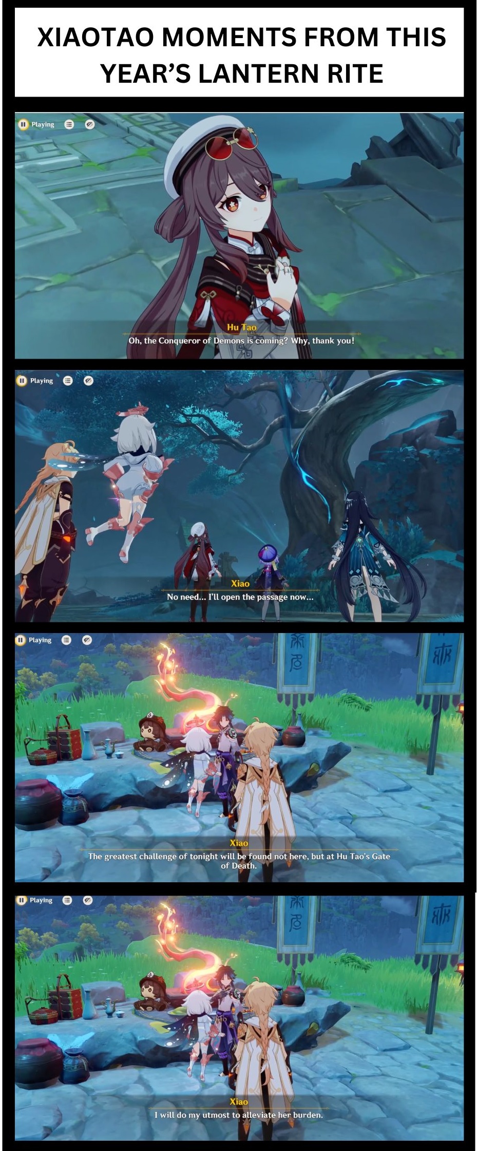 I PREFER TO CALL IT XIAOTAO Genshin Impact | HoYoLAB