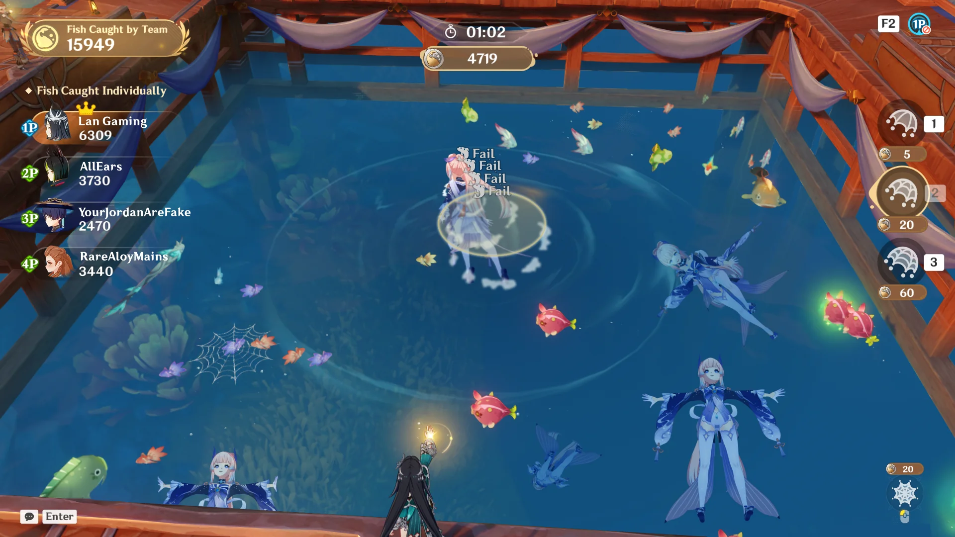 The fish are too hard to catch in this event! 😩 Genshin Impact | HoYoLAB