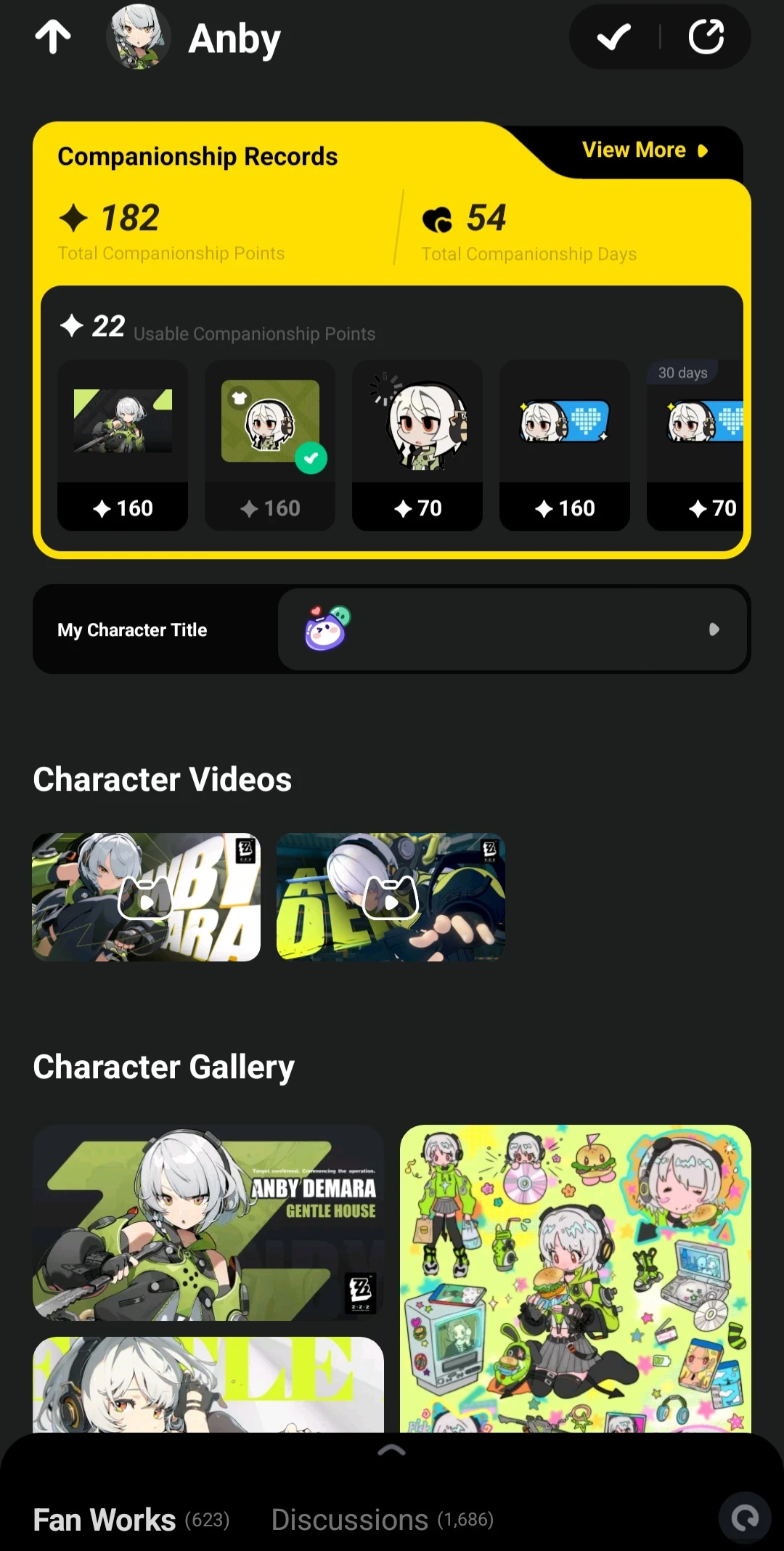 I got the Anby Hoyolab Skin :D | HoYoLAB