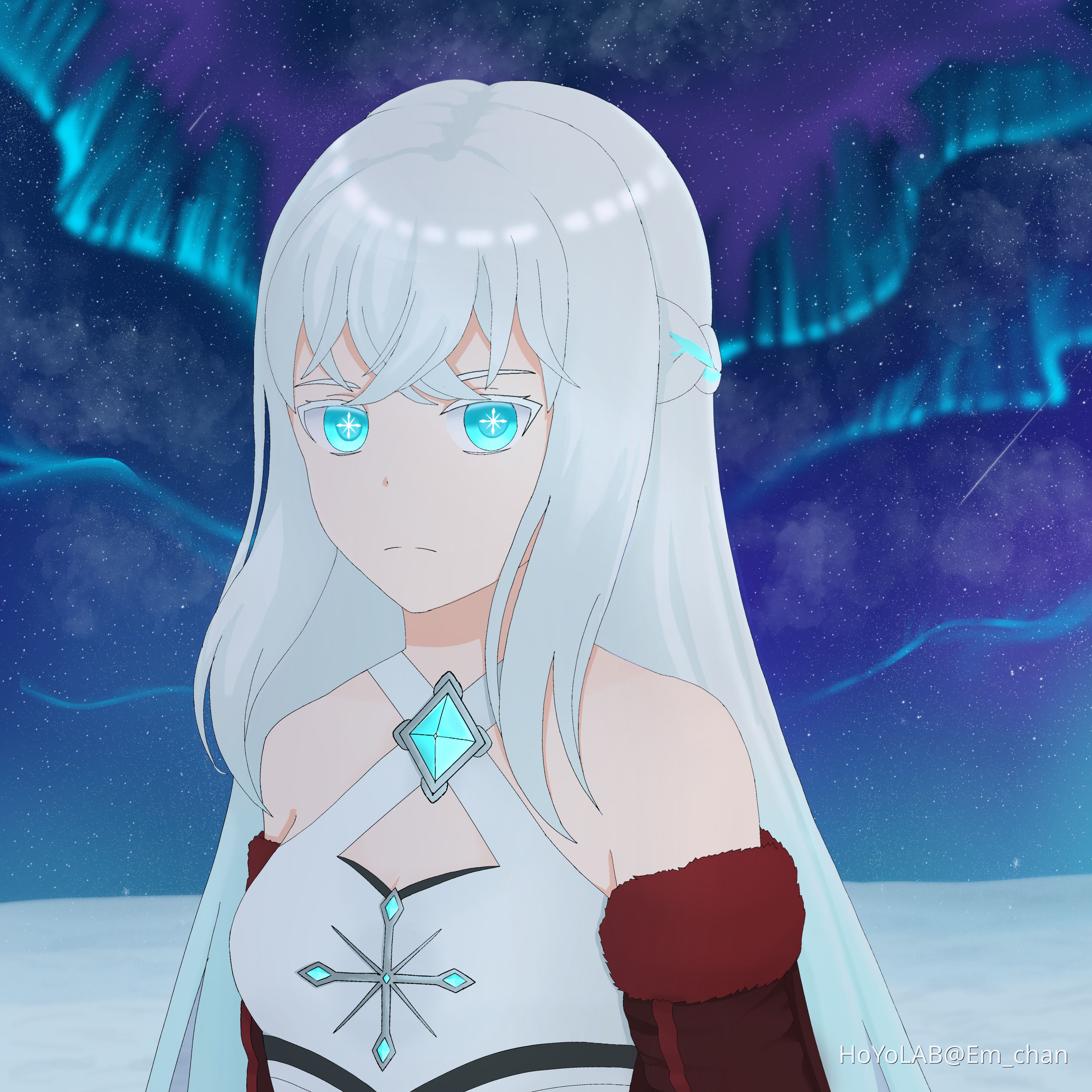 Cryo archon art Genshin Impact | HoYoLAB