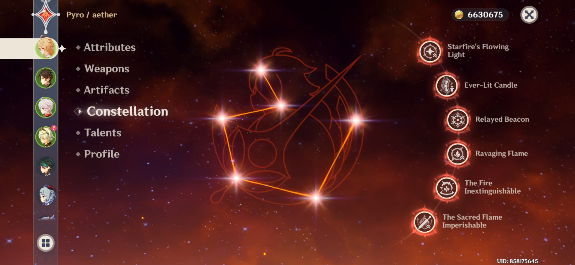 Pyro Traveler Genshin Impact | HoYoLAB