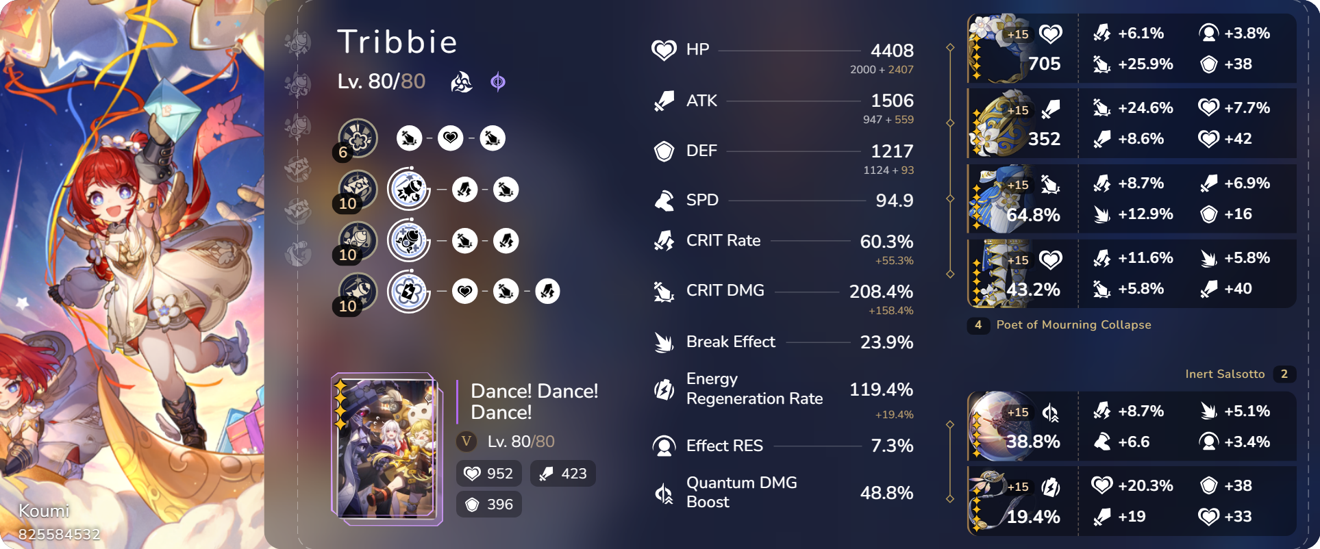 Tribbie Build Honkai: Star Rail | HoYoLAB