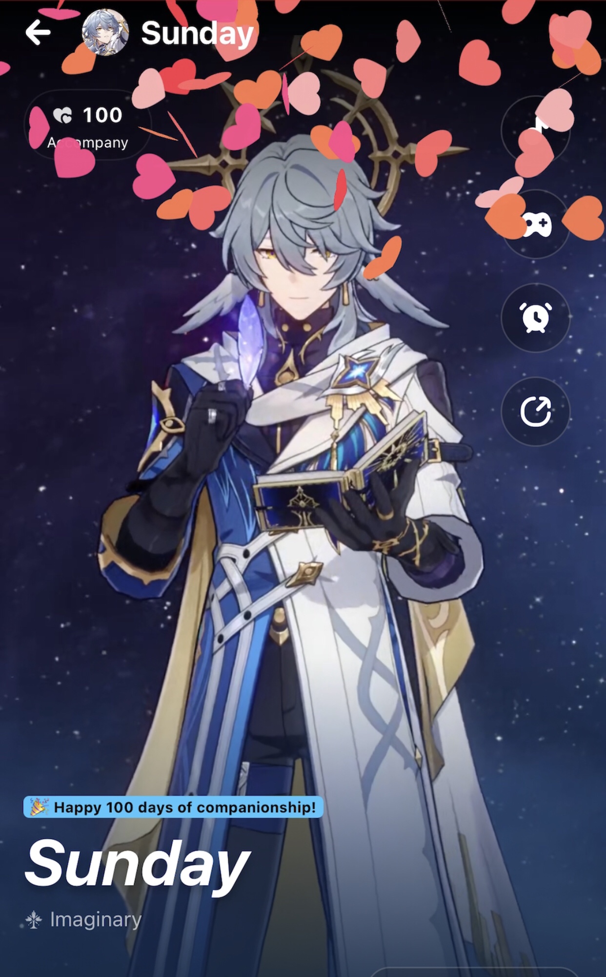 100 days with sunday