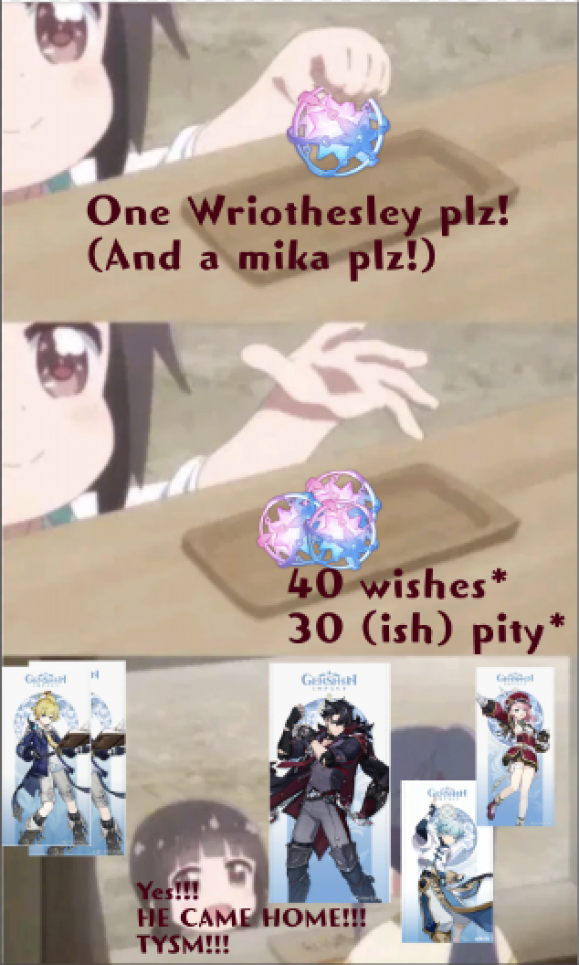 How My Pulls Went!!! Genshin Impact | HoYoLAB