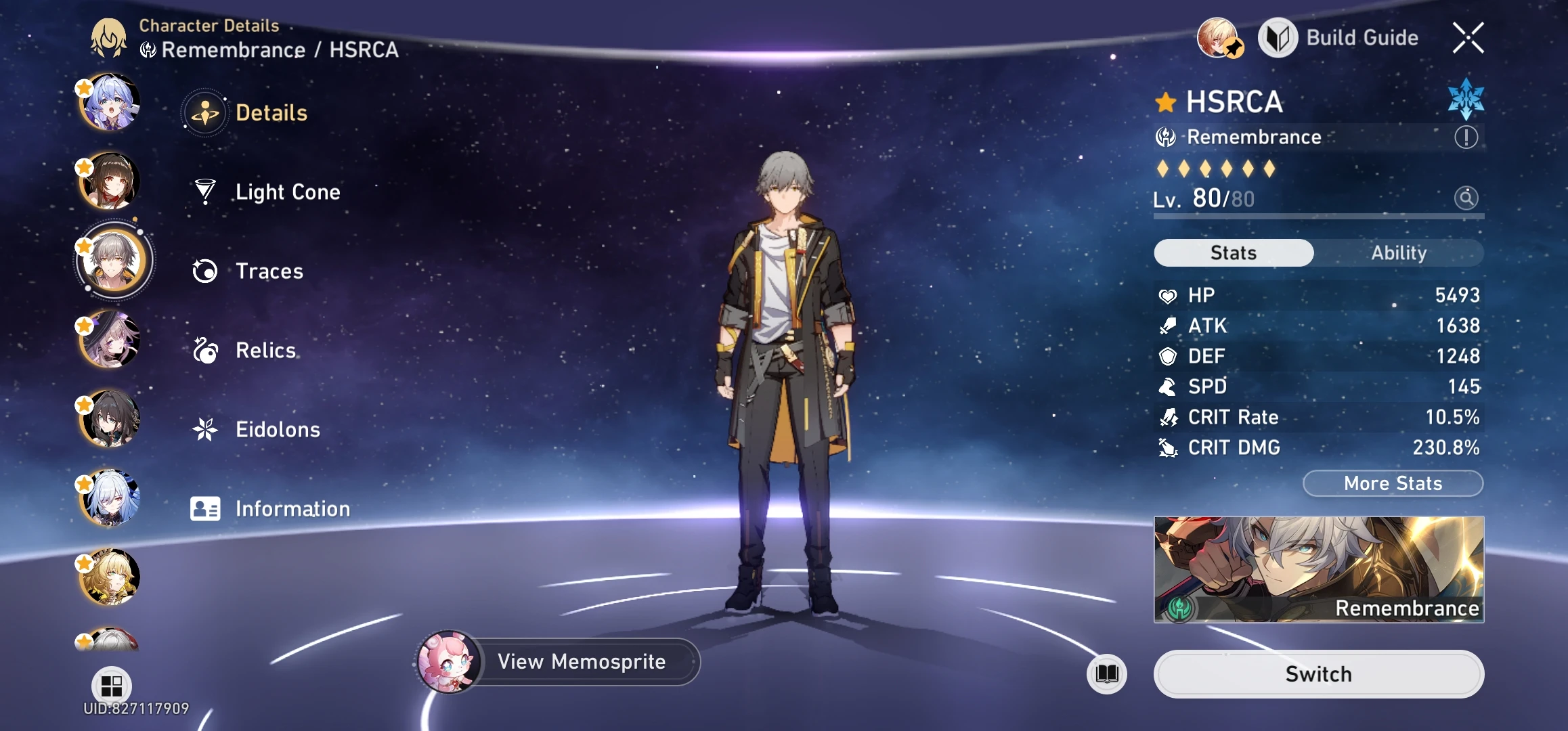 Over 5K HP + HP Rope and Sphere RTB for Castorice Honkai: Star Rail ...