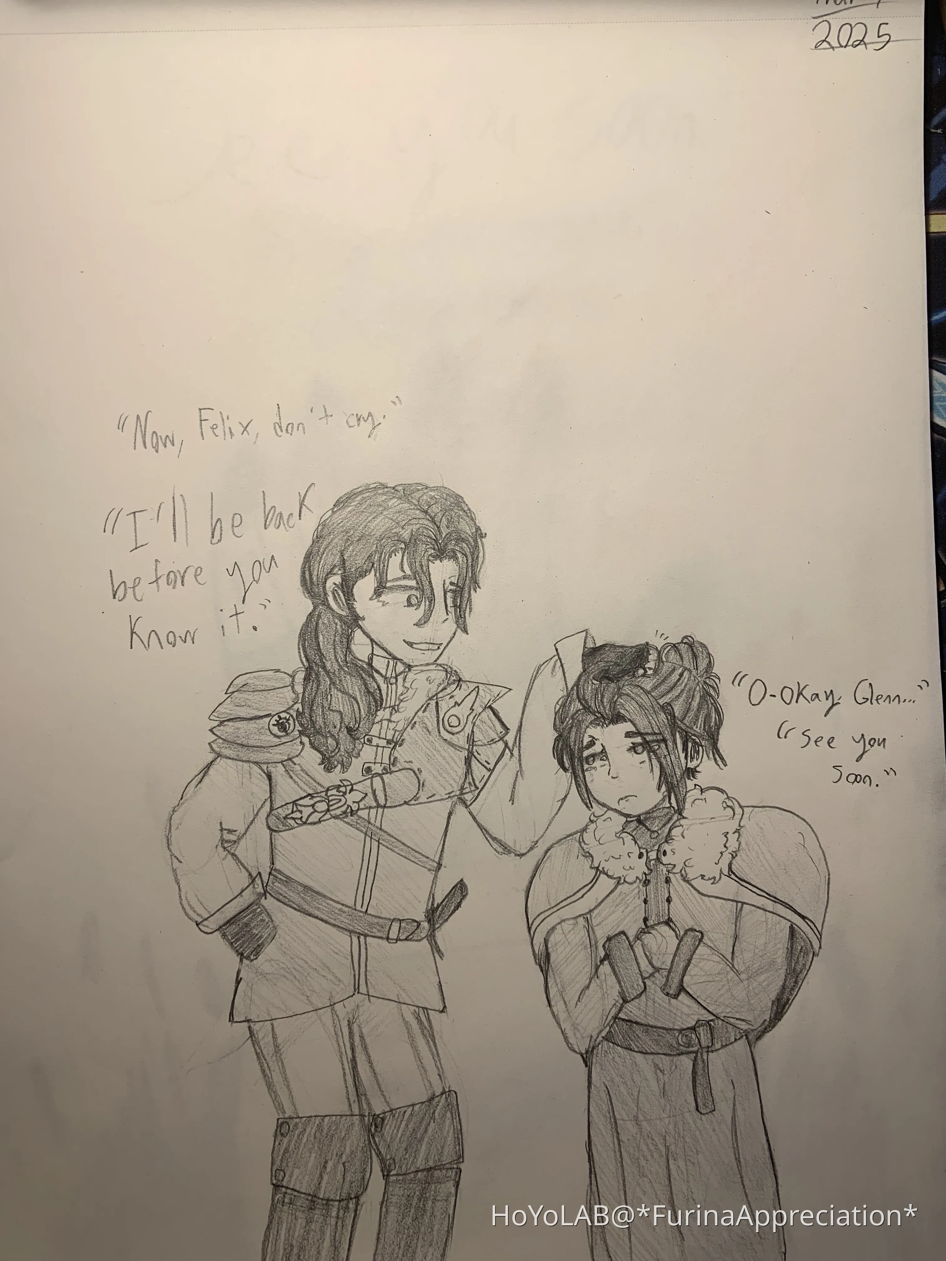 Felix (FE3H) backstory angst since I remembered how sad it was!! | HoYoLAB