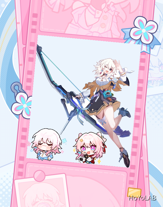 March 7th Paimon edit in celebration of March 7th Honkai: Star Rail ...