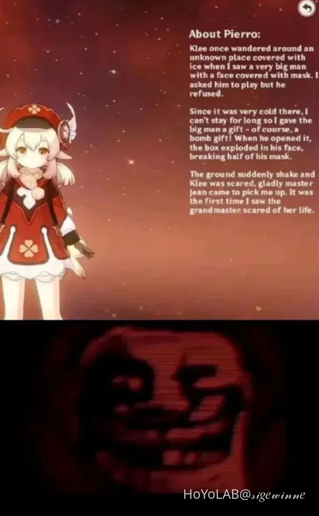 I don't have klee but I think I want her and now I understand why my ...