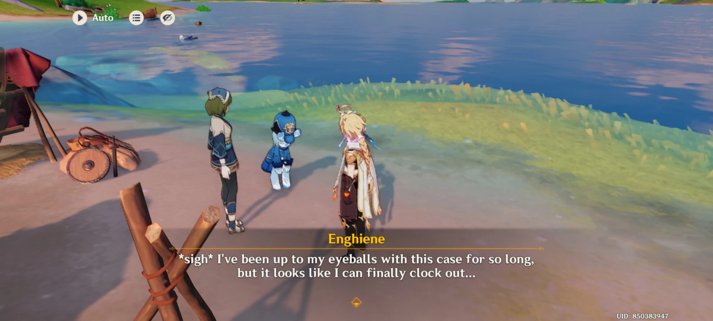 Enghiene (Invasive Fish Wrangler) Genshin Impact | HoYoLAB