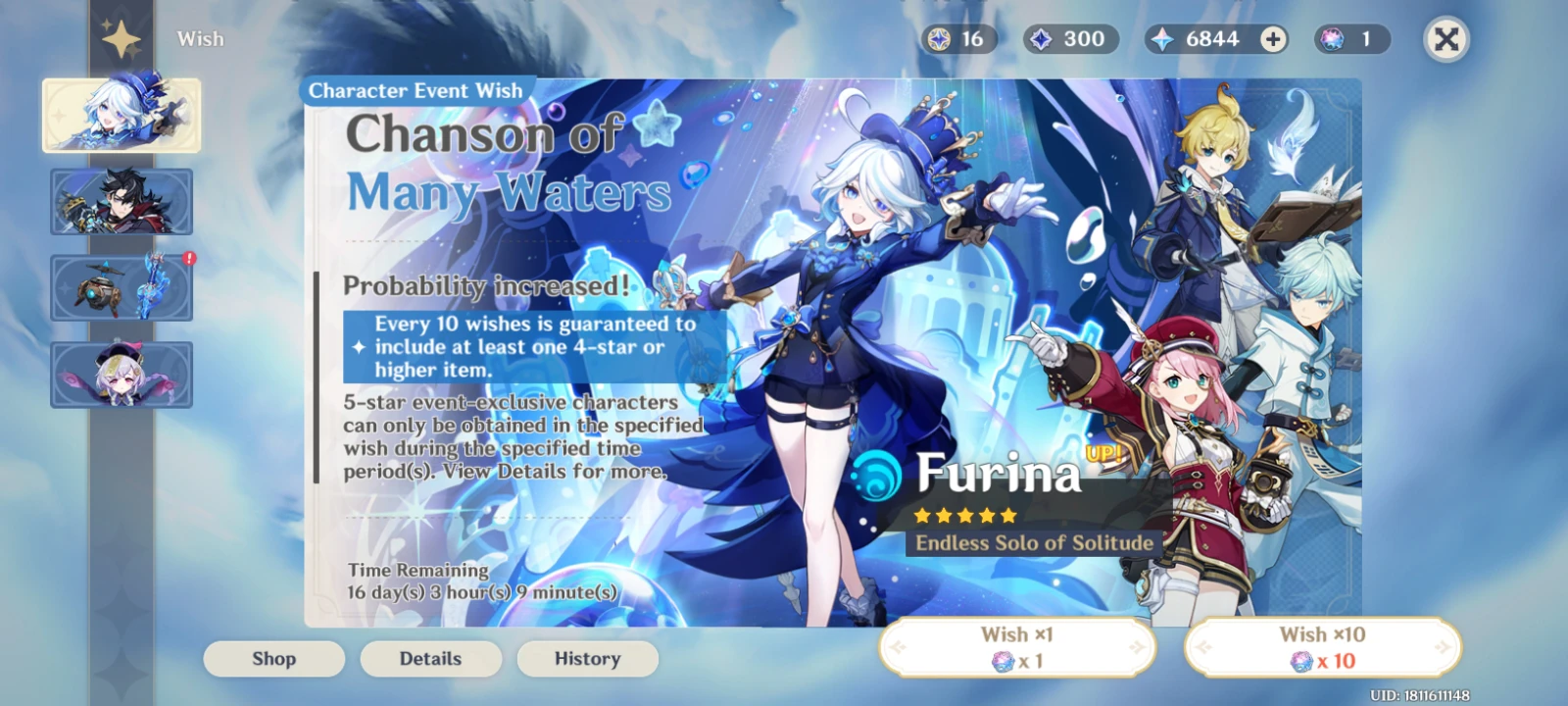 Day 26 saving for Furina Genshin Impact | HoYoLAB