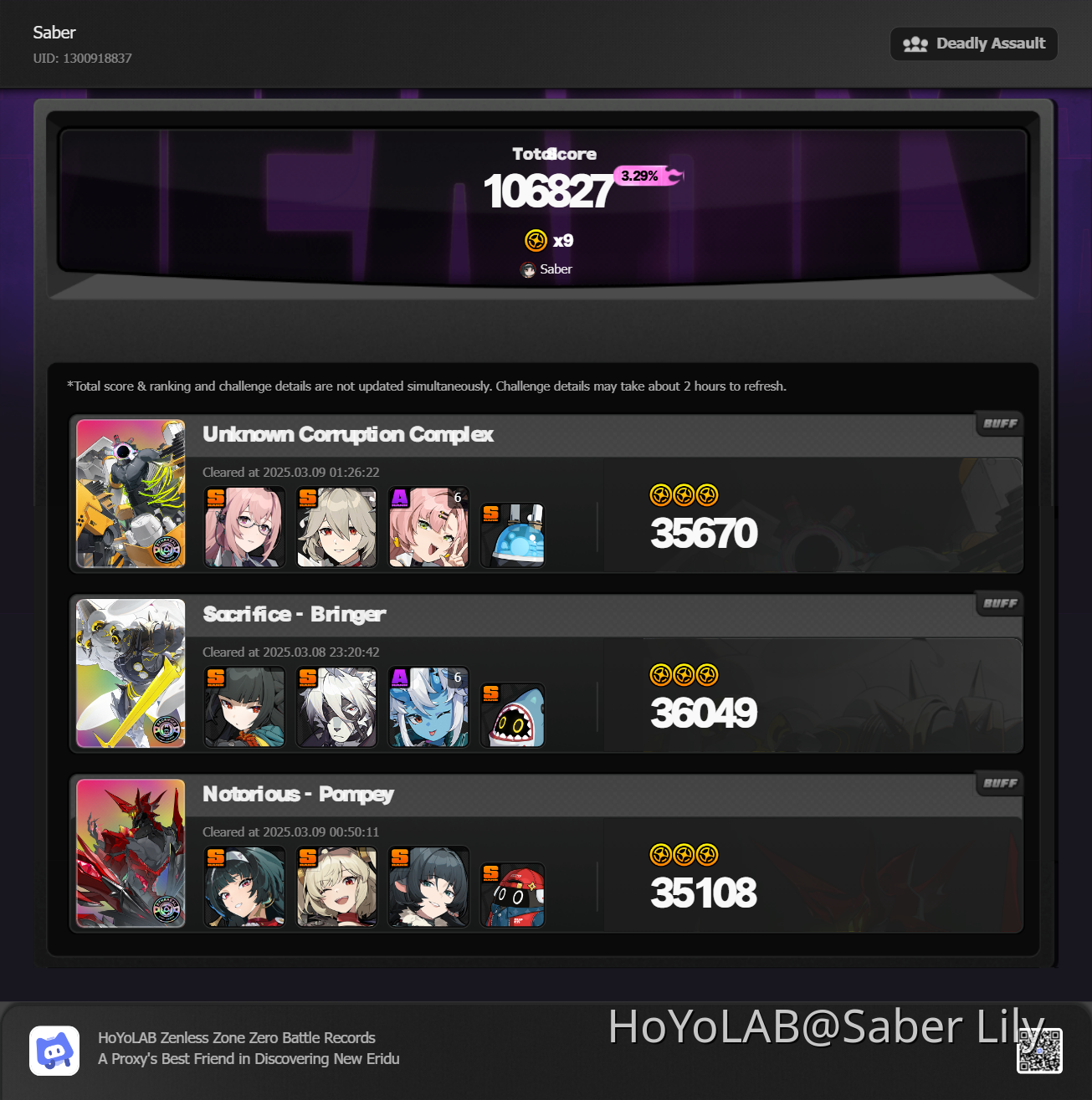 [Update Full Char] Tập Kích Nguy Cấp - Deadly Assault |Full M0W1 (07.03 - 21.03) Zenless Zone ...