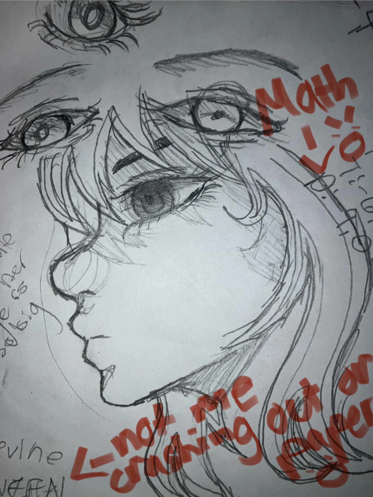 MY RANDOM MATH CLASS AHH DOODLES 💀😭😭(ALSO BC IDK WUT TO POST😔) Genshin ...