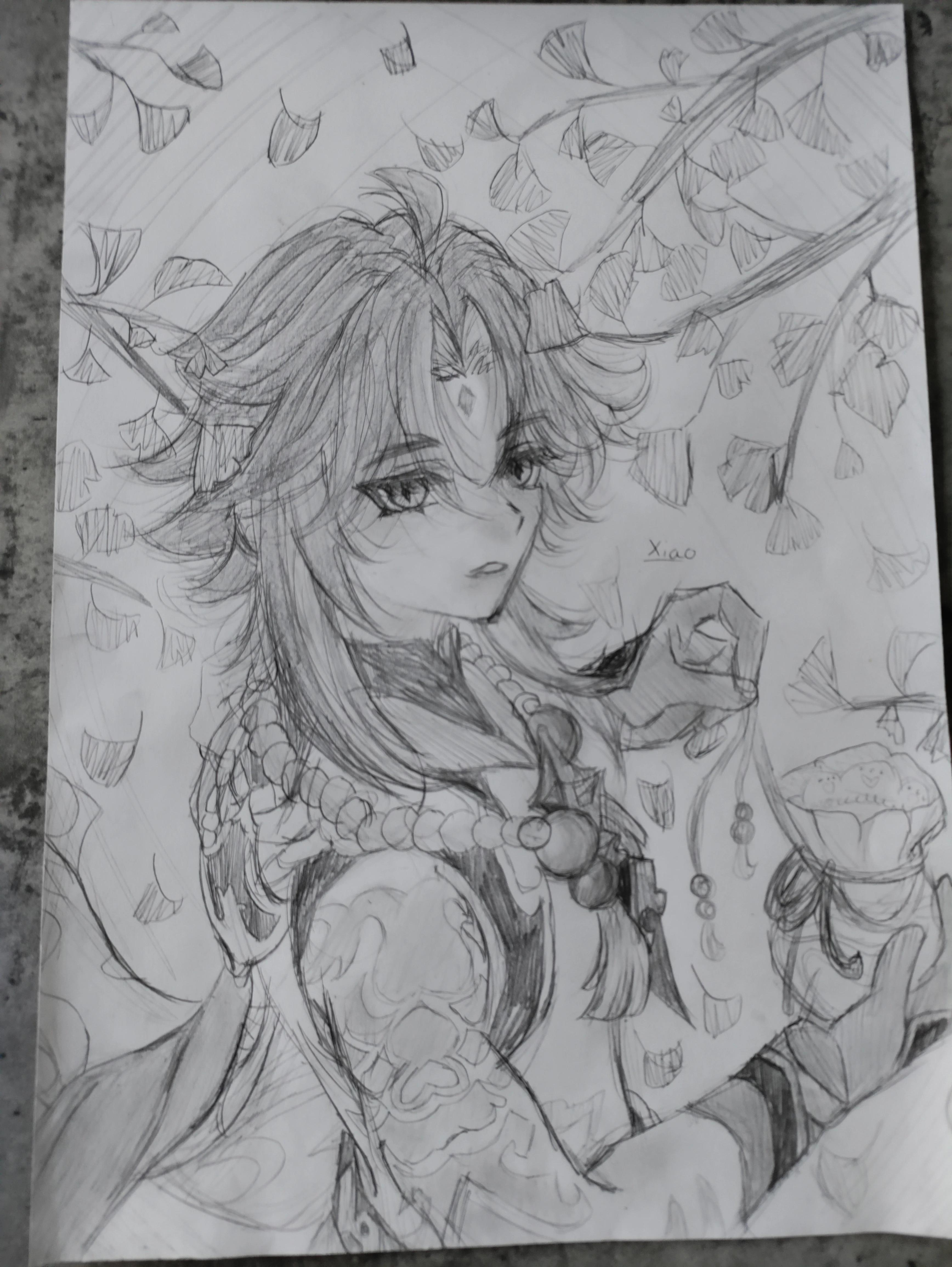 Xiao drawing! Genshin Impact | HoYoLAB