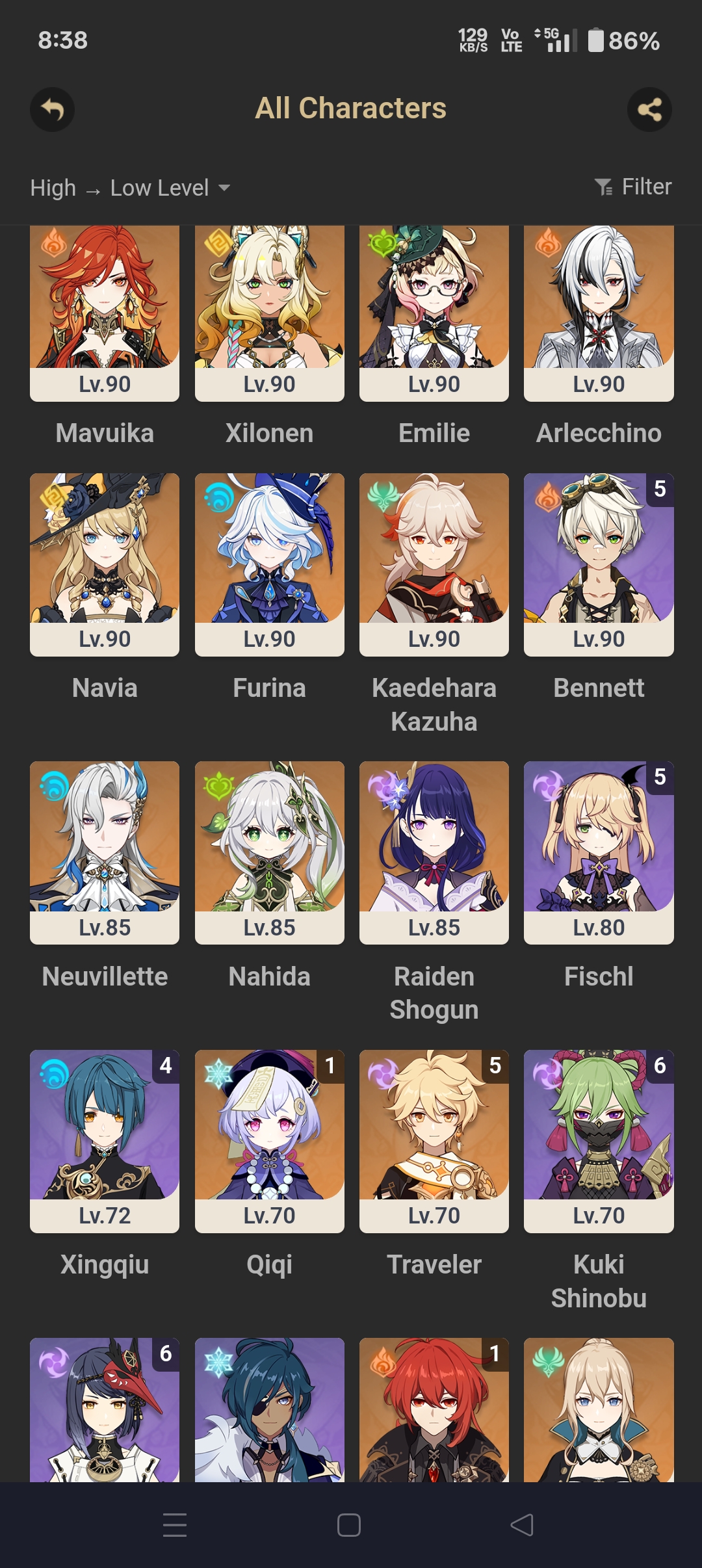 only cyro left and finally got my cyros dps and sub 🥳🥳 Genshin Impact ...