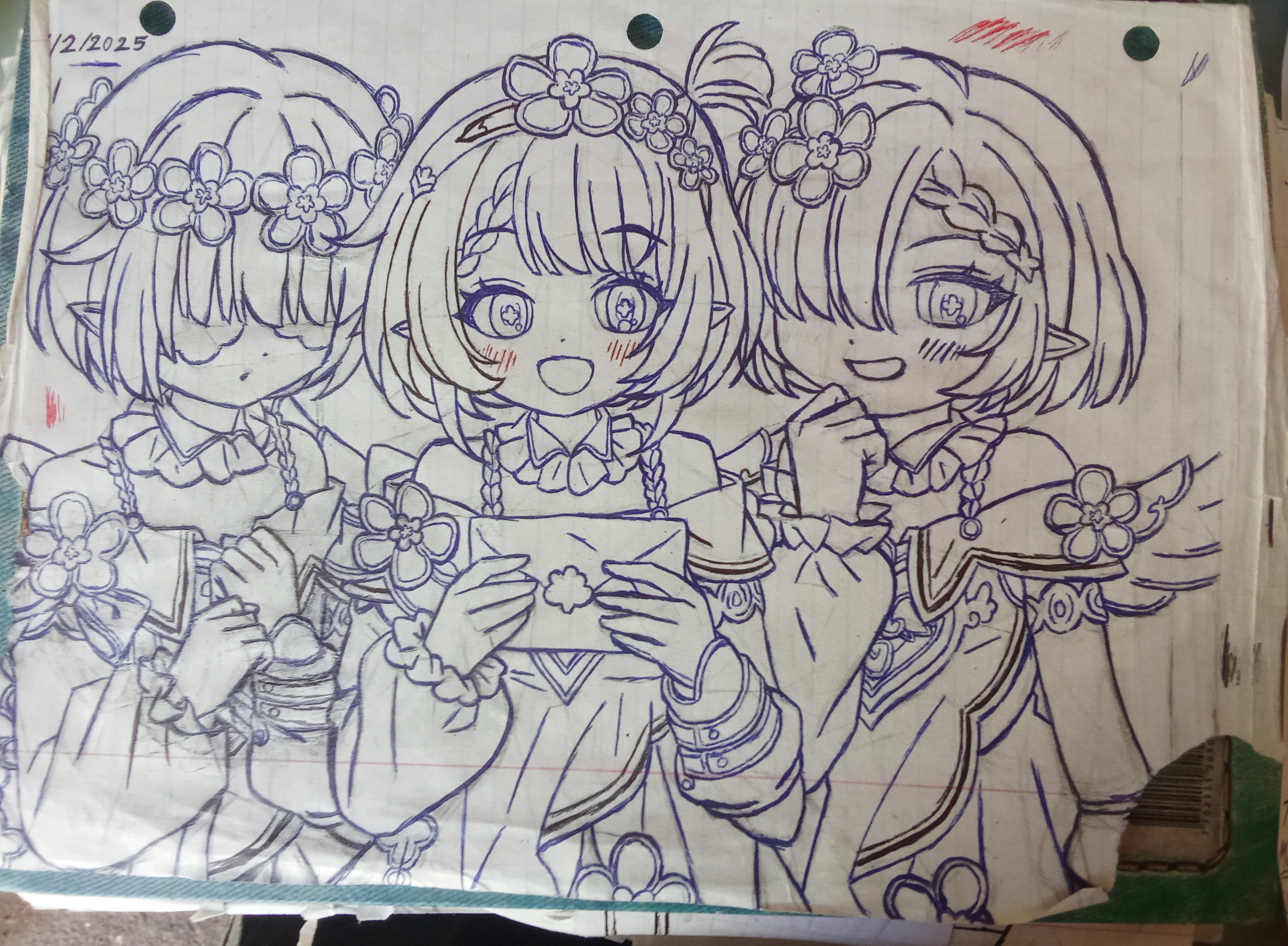 Dibujo diario, Tribbie, Trianne y Trinnon Honkai: Star Rail | HoYoLAB